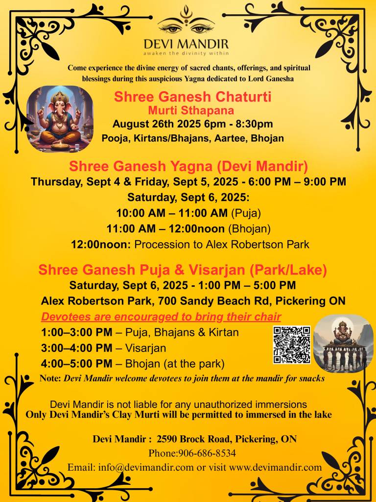 Devi Mandir Canada – Hindu temple in Pickering
